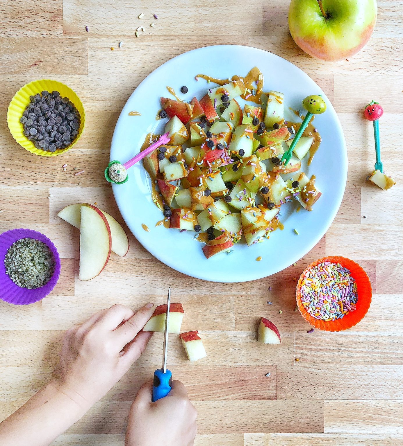 Healthy Apple Recipes to Cook with Kids - Happy Kids Kitchen by Heather ...