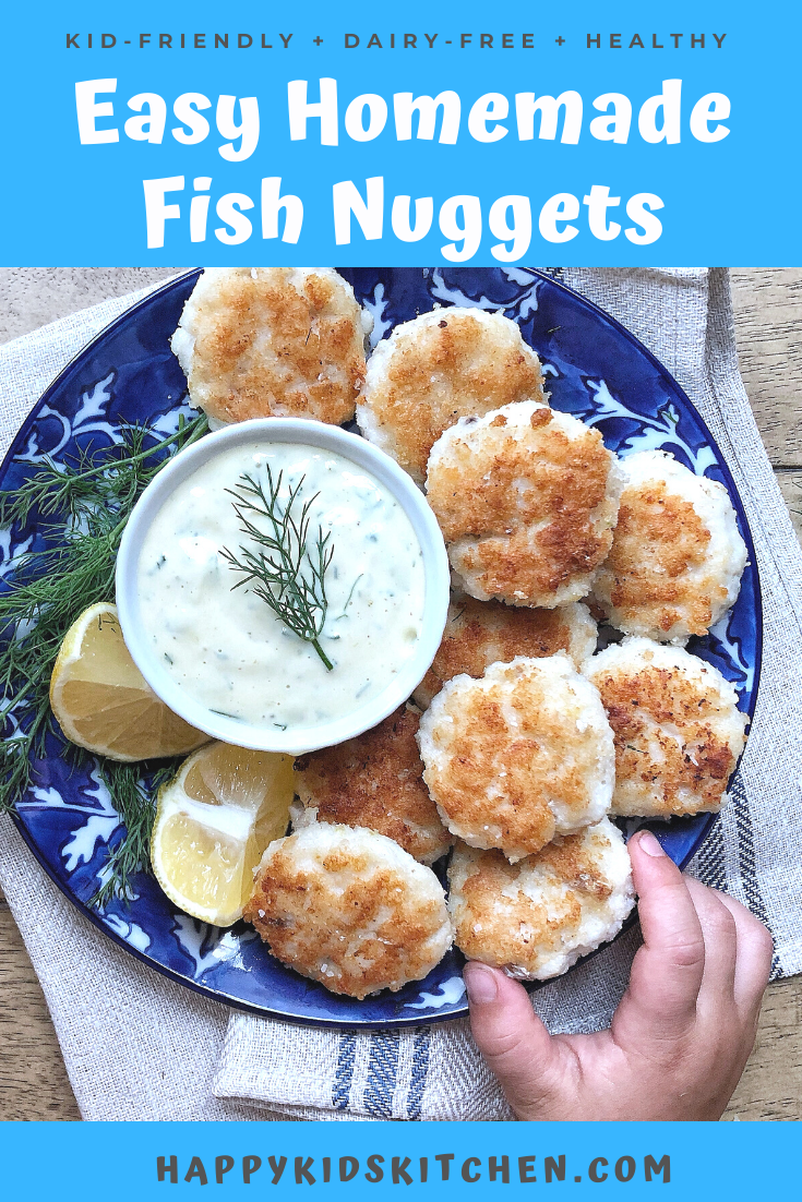 Homemade Fish Nuggets - Happy Kids Kitchen by Heather Wish Staller