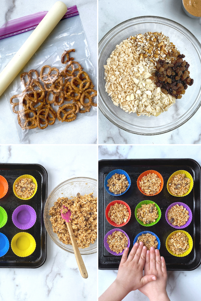 No-Bake Trail Mix Cups - Happy Kids Kitchen by Heather Wish Staller