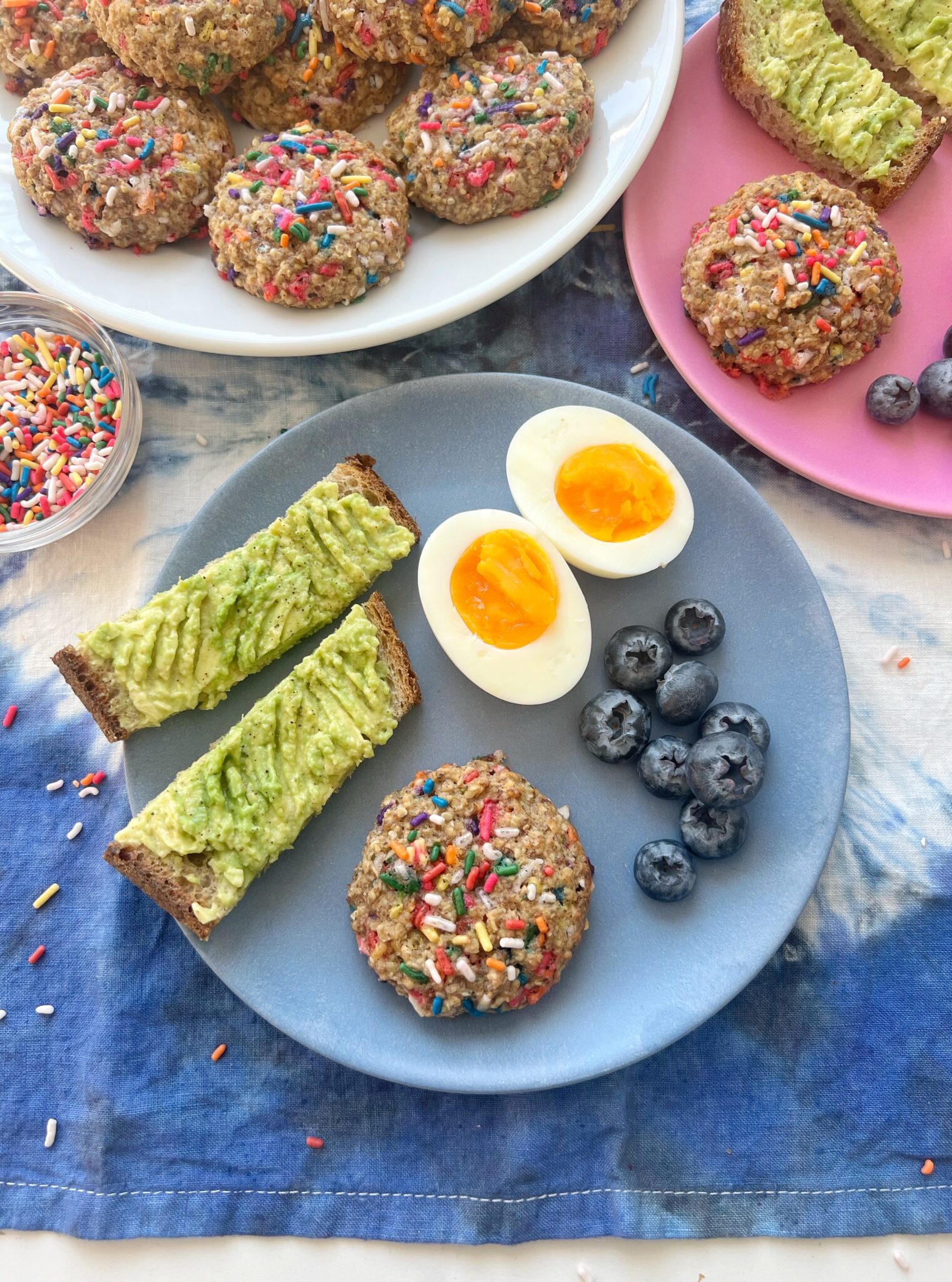 Birthday Cake Breakfast Cookies - Happy Kids Kitchen by Heather Wish ...