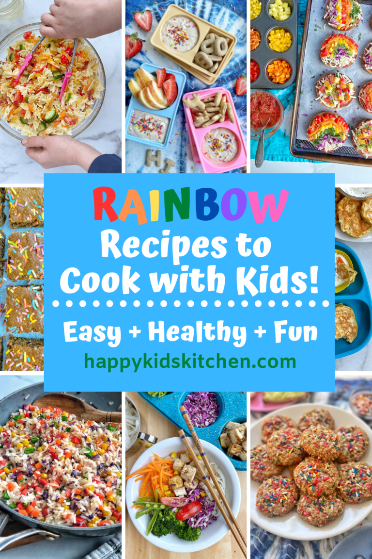 Rainbow Recipes to Cook with Kids - Happy Kids Kitchen by Heather Wish ...
